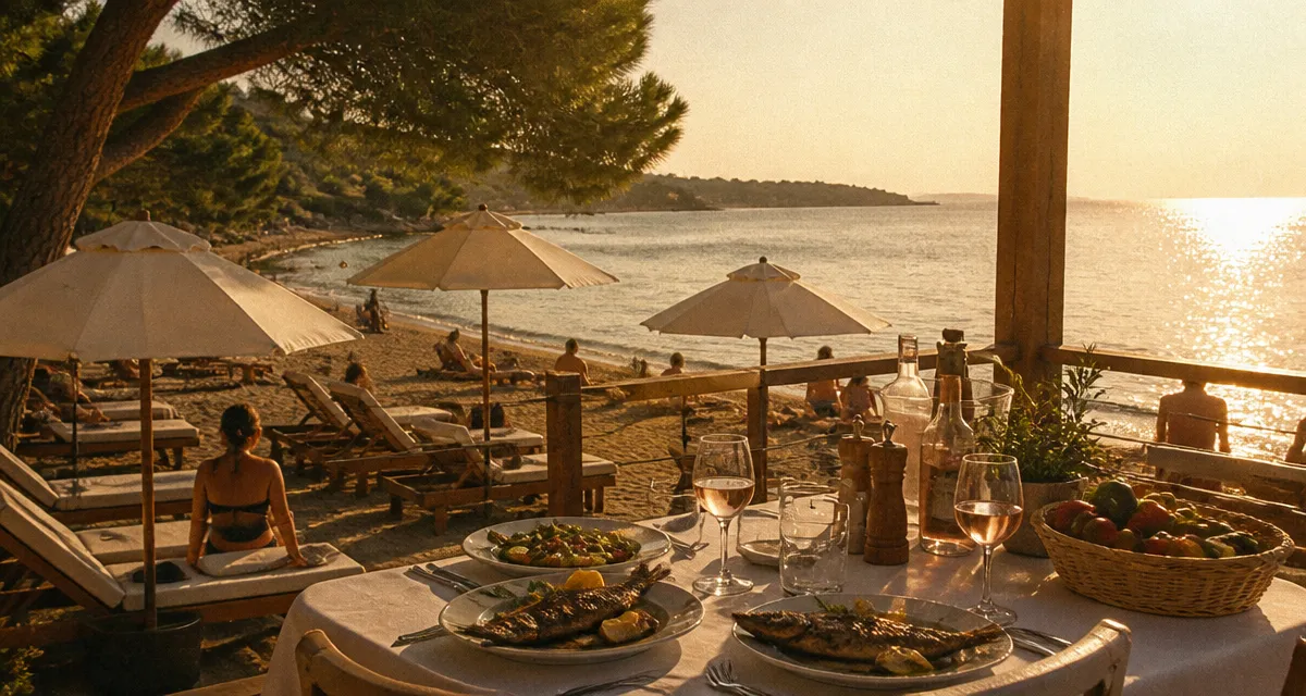 Brise Marine Plage Carqueiranne : saveurs et détente au bord de mer